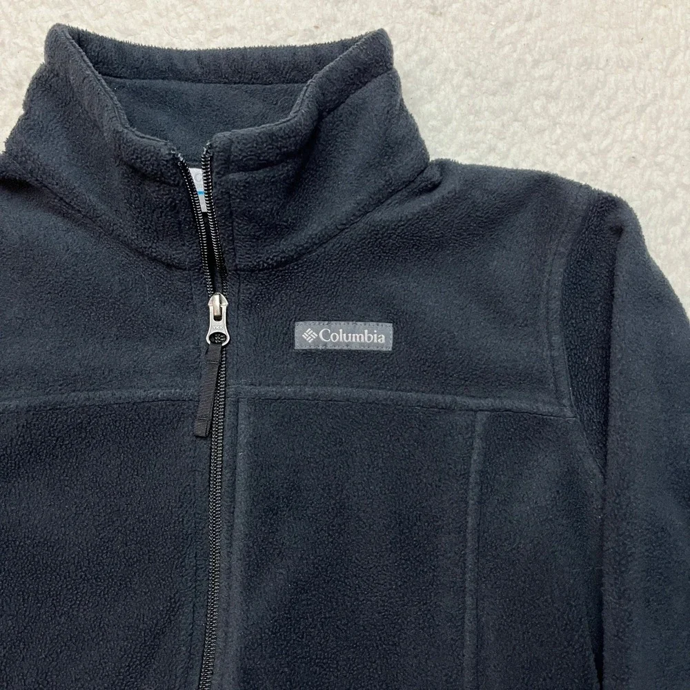 Columbia | Jackets & Coats | Columbia Fleece Jacket Girls Large Black ...